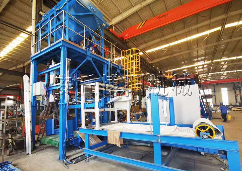 吨袋全自动包装机 - 全自动吨袋包装机，吨袋全自动包装机，吨袋包装机生产厂家 - 安丘博阳机械制造有限公司_管链输送机,全自动拆包机器人,全 ...